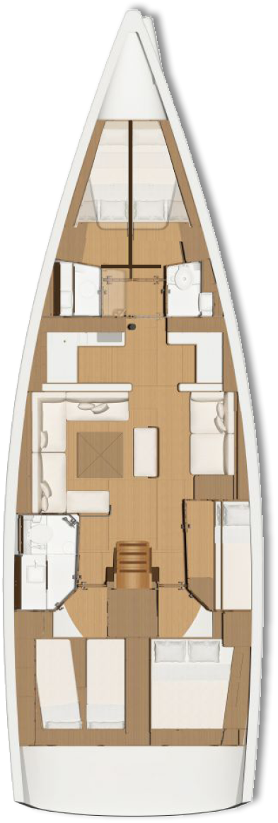 Maverick Dufour 520 Grand Large - Ban Tours Yachting